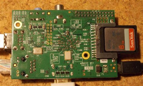 sbc raspberry pi model b rev2