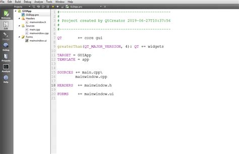 qt5 c first gui application codeloop