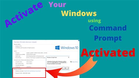 How To Activate Windows 10 With Cmd Fastplm