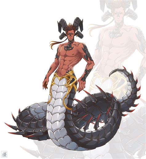 Female Lamia X Male Reader