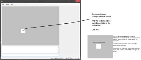 Winforms C Draw Text Outside And Above Picturebox Stack Overflow