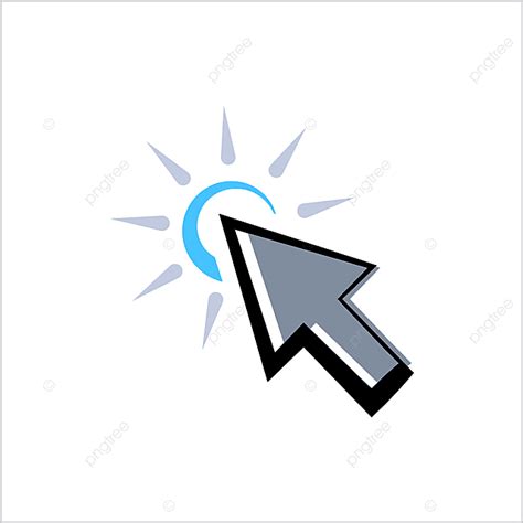 Click Mouse Cursor Vector PNG Images Cursor Click Icon Vector Art