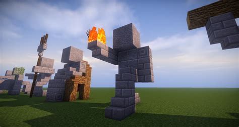 Easy Small Statues Minecraft Building Inc