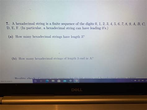 answered 6 a bit string is a finite sequence of… bartleby