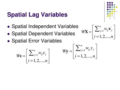 ppt spatial econometric analysis using gauss powerpoint presentation id 294435
