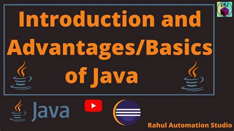 Introduction And Basics Of Java Java Advantages OOPS Language