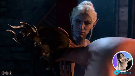 Baldurs Gate 3 Shadowheart Is A Bad Girl And Gets Her Pussy Licked By Dommy Mommy Drow