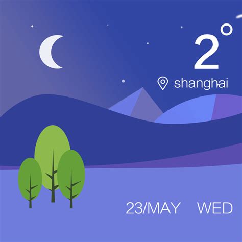 天气插件 qi先生 站酷zcool