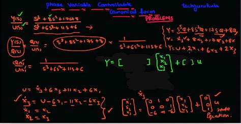 controllable canonical form problem solving youtube