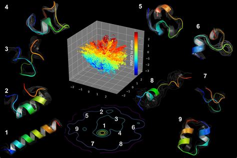 modified deep learning algorithms unveil features of shape shifting proteins