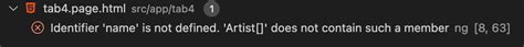 Angular Identifier Name Is Not Defined Object Does Not Contain