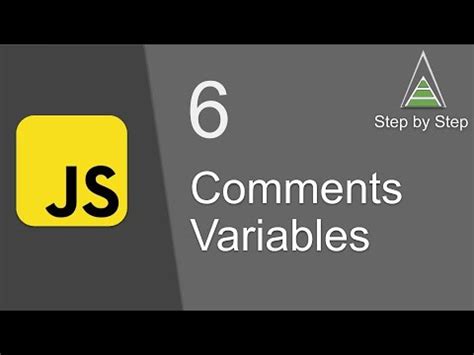 JavaScript Beginners Tutorial 6 Comments And Variables YouTube