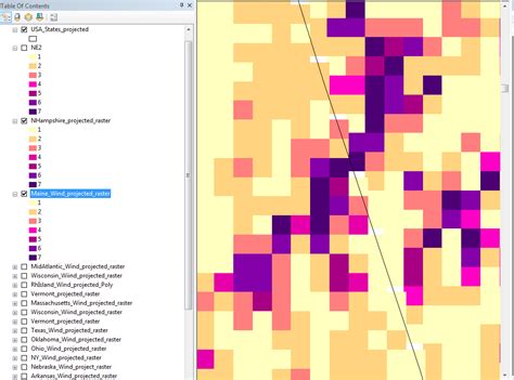 Arcgis Desktop Mosaic To New Raster Raster Cells Shift Geographic