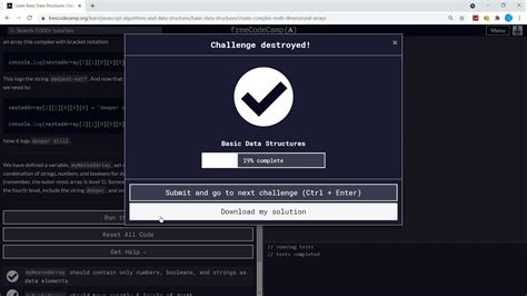 basic data structures 12 20 create complex multi dimensional arrays freecodecamp youtube