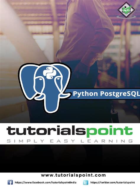 python postgresql tutorial pdf postgre sql table database