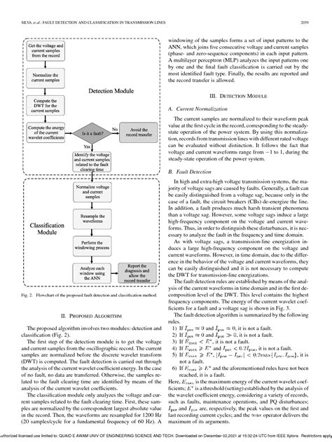 solution fault detection and classification in transmission lines based on wavelet transform