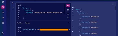 How To Add An Openai API Key In A Weaviate GraphQL Command On The Cloud