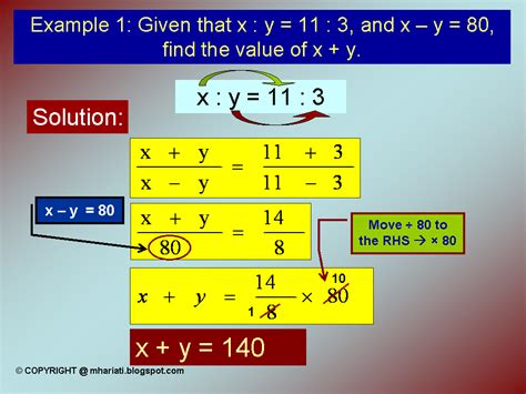tip belajar matematik tips for learning mathematics find the value of x y