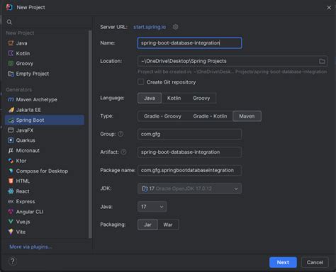 Spring Boot Database Integration Jpa Hibernate Mysql H