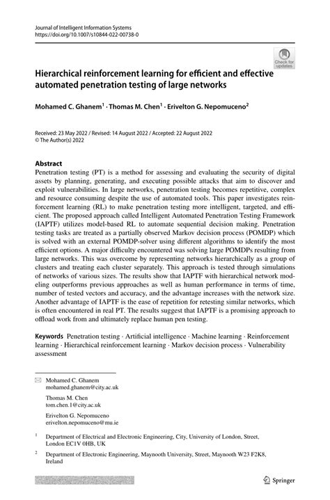 pdf hierarchical reinforcement learning for efficient and effective automated penetration