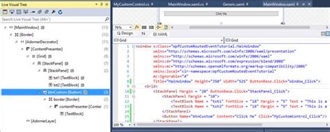 Routed Events WPF Tree Structures Event Sequence For Beginners