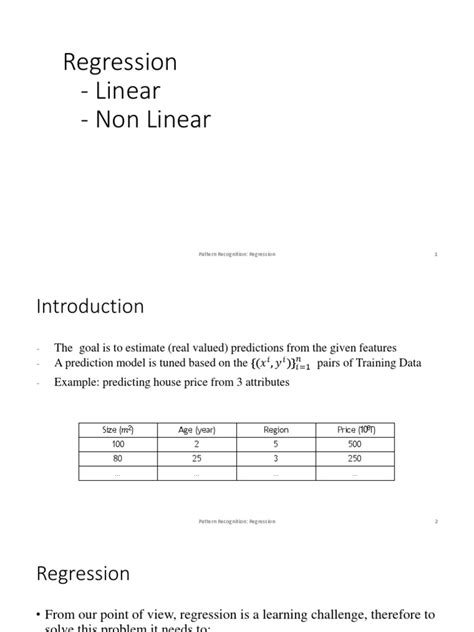 regression pdf pdf pattern recognition regression analysis