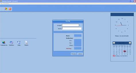 simple payroll system sourcecodester