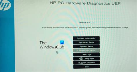 Hp Pc Uefi Hardware Diagnostics Monitor Issues Dolfplanning