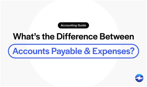 Whats The Difference Between Accounts Payable And Expenses