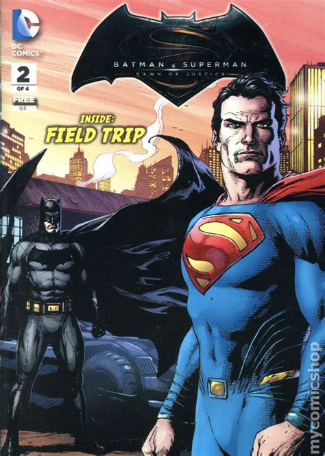 Batman V Superman Dawn Of Justice Mini Comic 2016 Dcgeneral Mills Comic Books