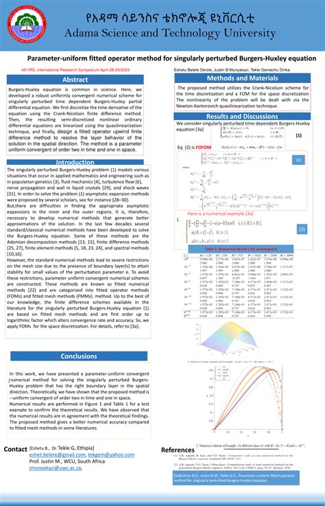 pdf parameter uniform fitted operator method for singularly perturbed burgers huxley equation