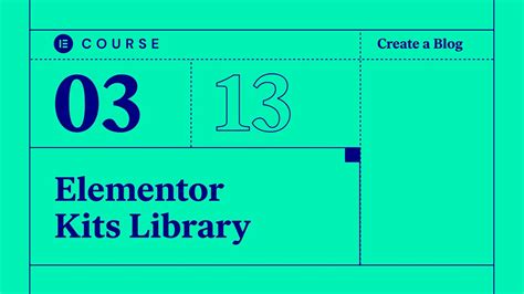 03 Using Elementor Kits Library For A Faster Workflow YouTube