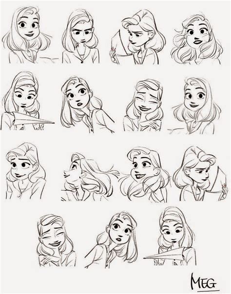 Profundiza En Las Emociones Arte Conceptual De Disney Ojos De Dibujos Animados Referencias