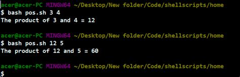 Arguments From Command Line Linux