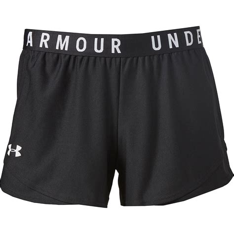 Under Armour Womens Play Up 30 Shorts 3 In Academy