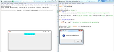 python tkinter bind multiple events