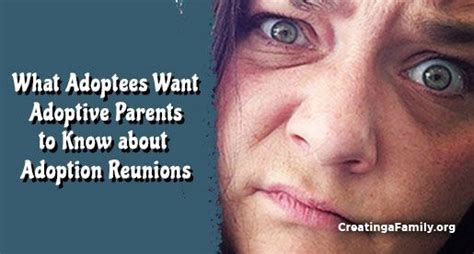 What Adoptees Want Adoptive Parents To Know About Adoption Reunions