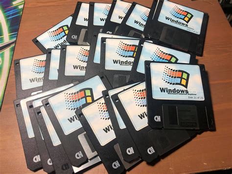Windows 95 Floppy Disk Installation Lot Etsy Australia