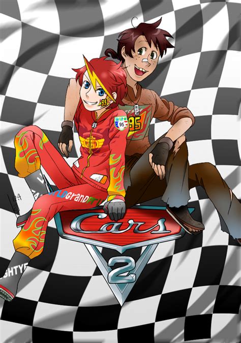 Human Lightning Mcqueen X Mater Draw Level