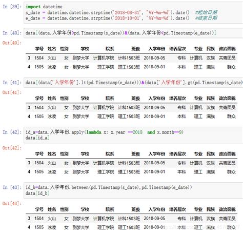 pandas提取数据的6种方法 pandas 提取数据 csdn博客