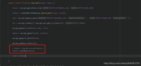 教你通过aes ecb pkcs5padding加密实现php和java互通 php aes cbc手动填充加密java互转 csdn博客