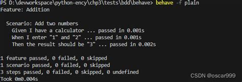 python bdd之behave测试报告 allure behave csdn博客