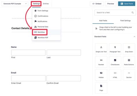 how to use gravity forms and gravity flow to generate pdfs