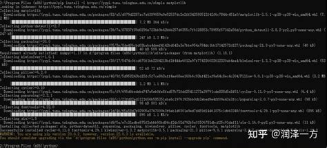 python matplotlib 安装 知乎