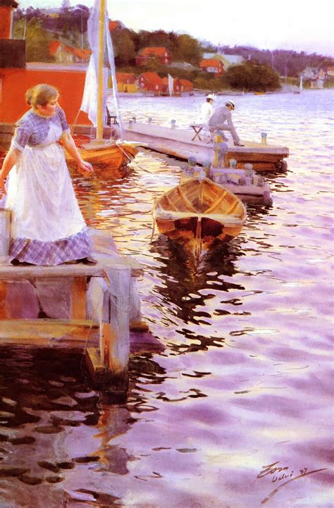 Illuminaries Anders Leonard Zorn Watercolors