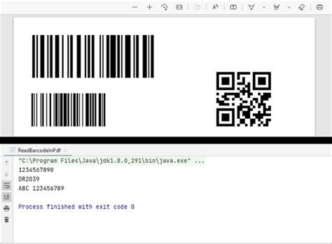how to read barcode in word excel powerpoint or pdf documents in java