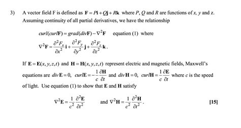 solved a vector field f is defined as f p1 qj rk where
