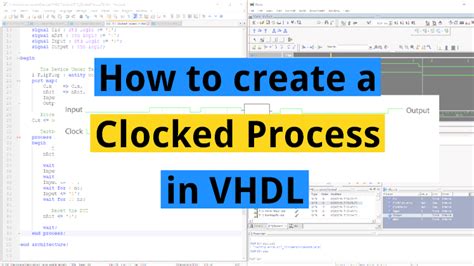 How To Create A Clocked Process In VHDL VHDLwhiz