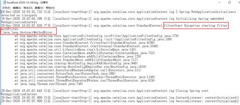tomcat java lang illegalstateexception illegal access this marydon的技术博客 51cto博客