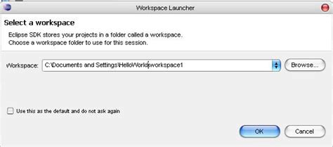 Java Hello World Using Eclipse IDE